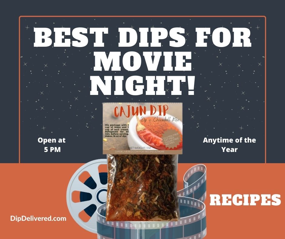 Lights, Camera, Dips: The Best Dips for Movie Night – dipdelivered
