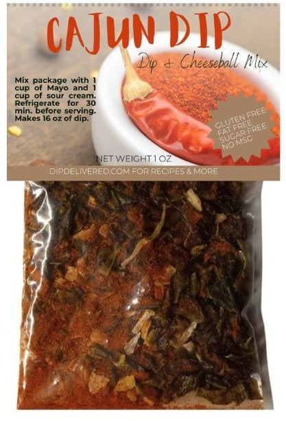 Spice Up Your Snacks with Our Bold and Zesty Cajun Dip Mix - Order Now ...