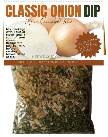 Onion Dip Dry Mix Packet | Appetizer and Party Snack Gift Basket Idea ...