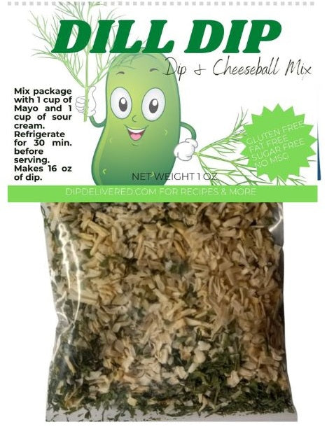 Classic Dill Dip Dry Mix Packet | Appetizer and Party Snack Gift Baske ...